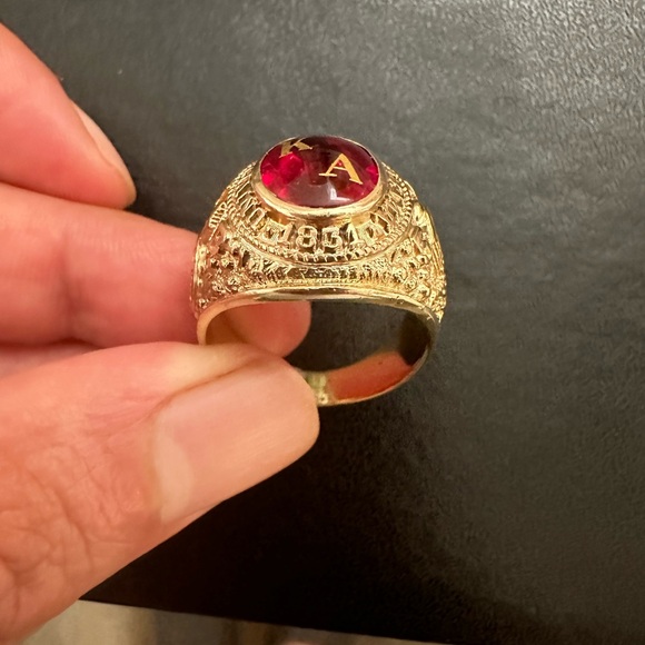 Accessories | University Of Alabama Graduation Ring 1k Gold 16 Grams ...